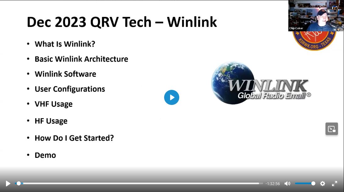 QRV Tech – Education Series – The Richardson Wireless Klub